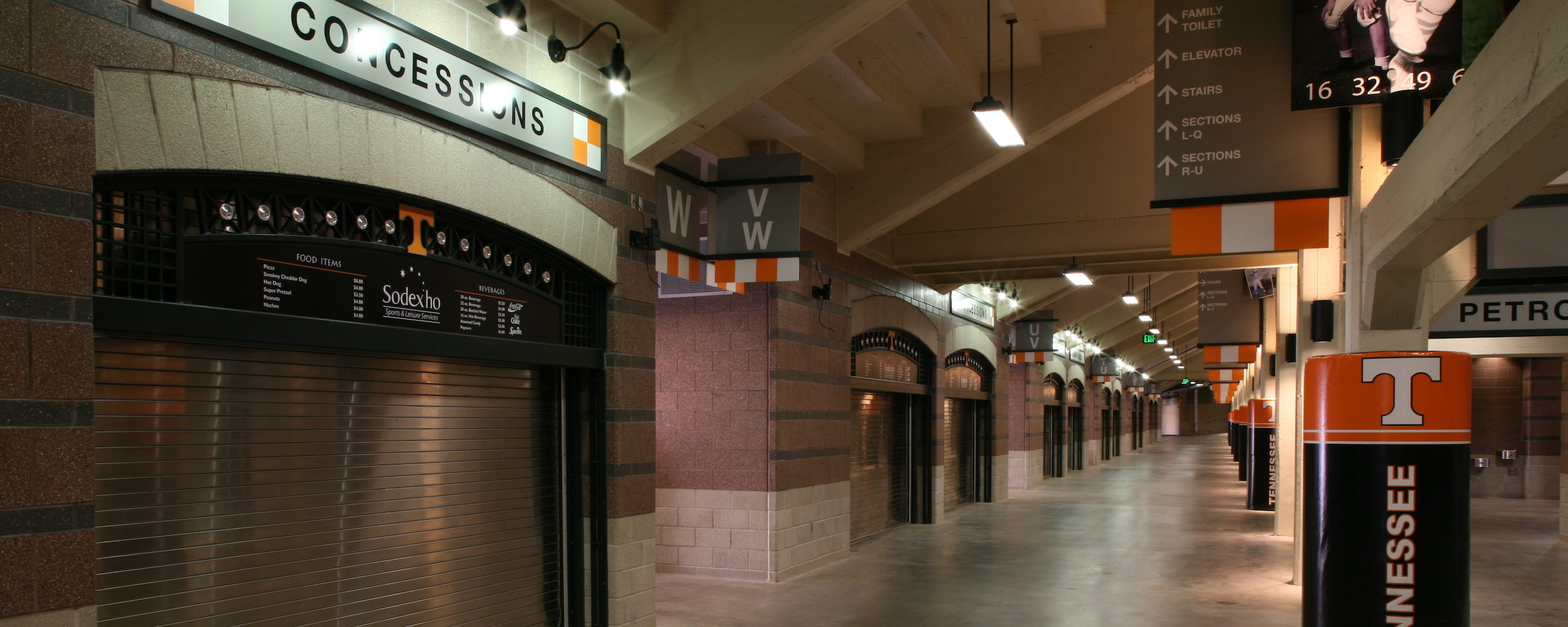 Neyland Stadium Concourse Renovations | Johnson & Galyon Construction